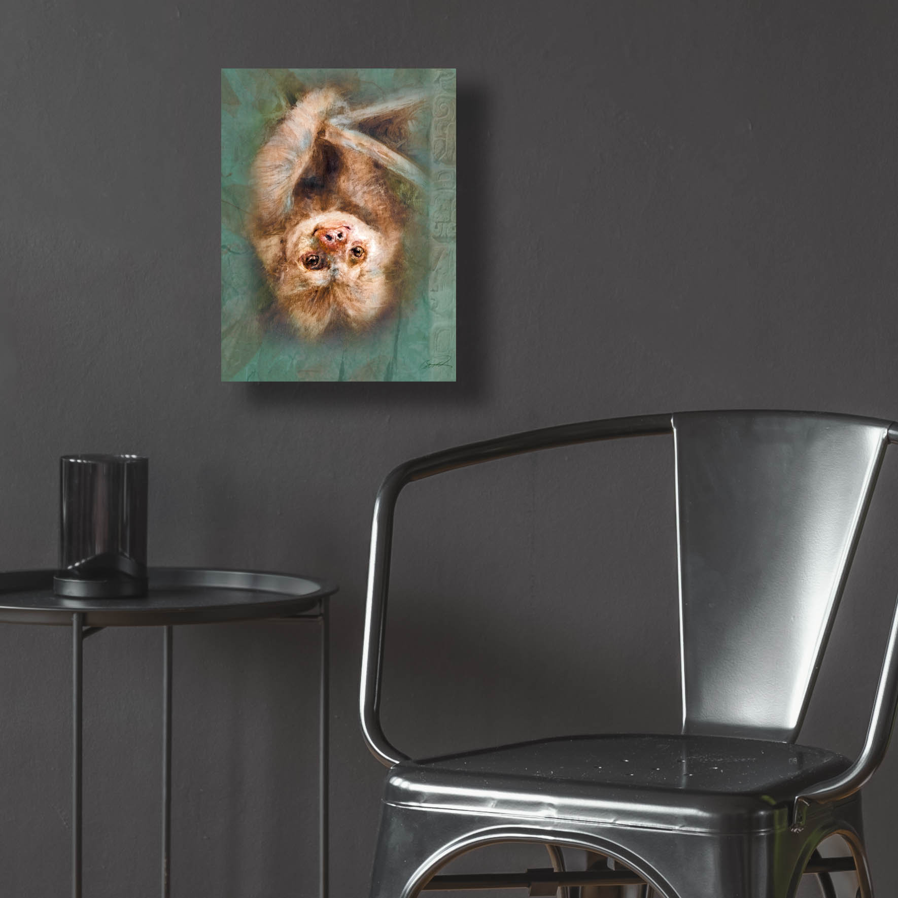 Bungalow Rose " Two-Toed Sloth " by Robert Campbell | Wayfair
