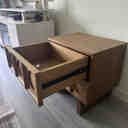 AllModern Keanu 2 - Drawer Solid Wood Nightstand in Brown & Reviews ...