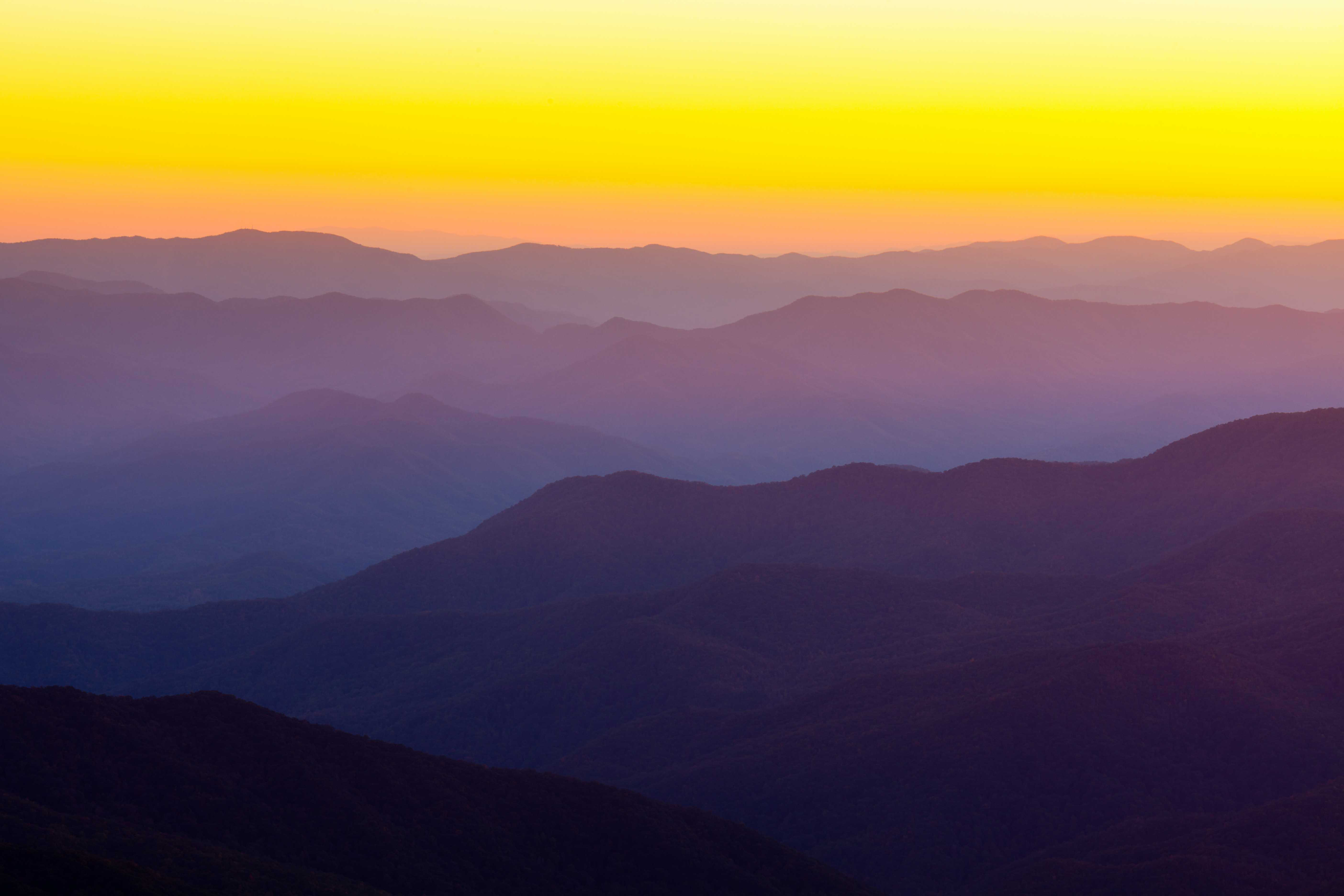 Millwood Pines The Smoky Mountains by Kencanning - Wrapped Canvas ...
