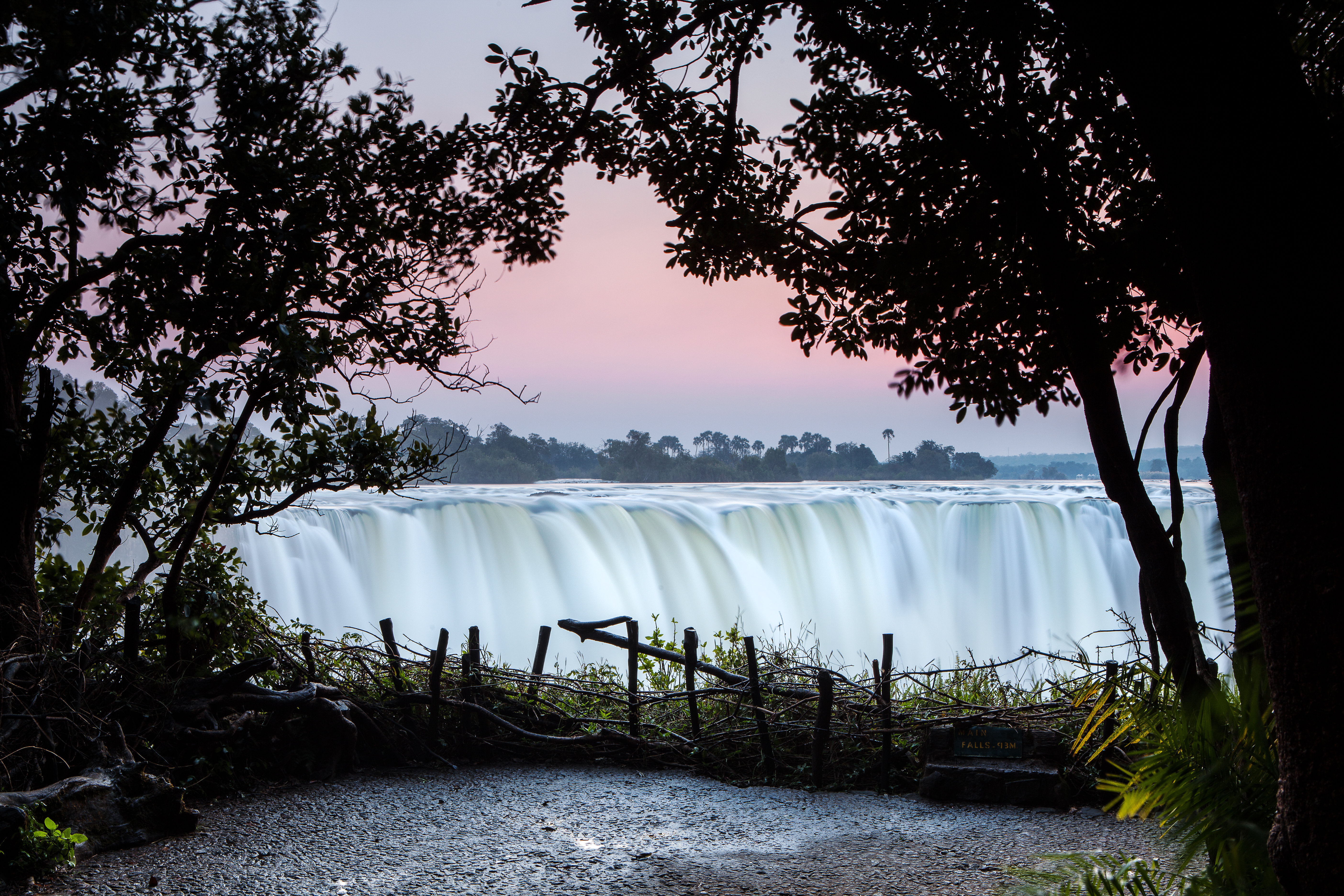 Millwood Pines Victoria Falls - Wrapped Canvas Photograph | Wayfair