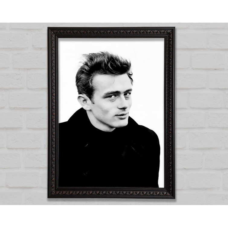 Bright Star James Dean Portrait - Single Picture Frame Art Prints ...