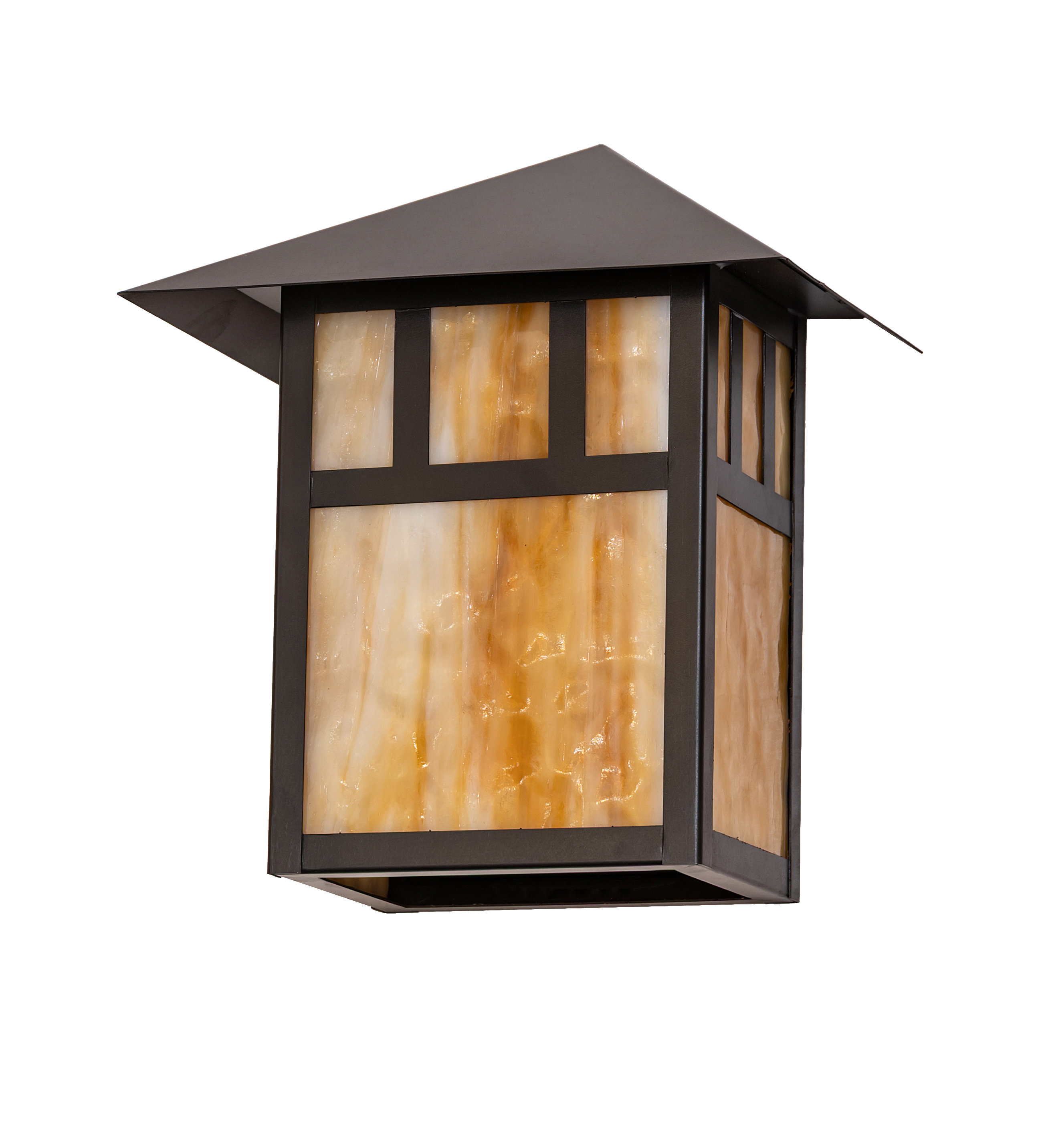 Meyda Lighting 9" Wide Seneca Double Bar Mission Wall Sconce | Perigold