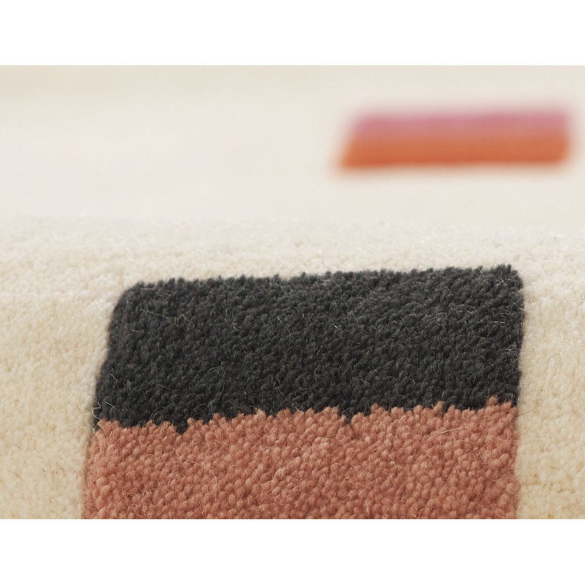 AllModern Form Hand Tufted Wool Geometric Multi Area Rug & Reviews ...