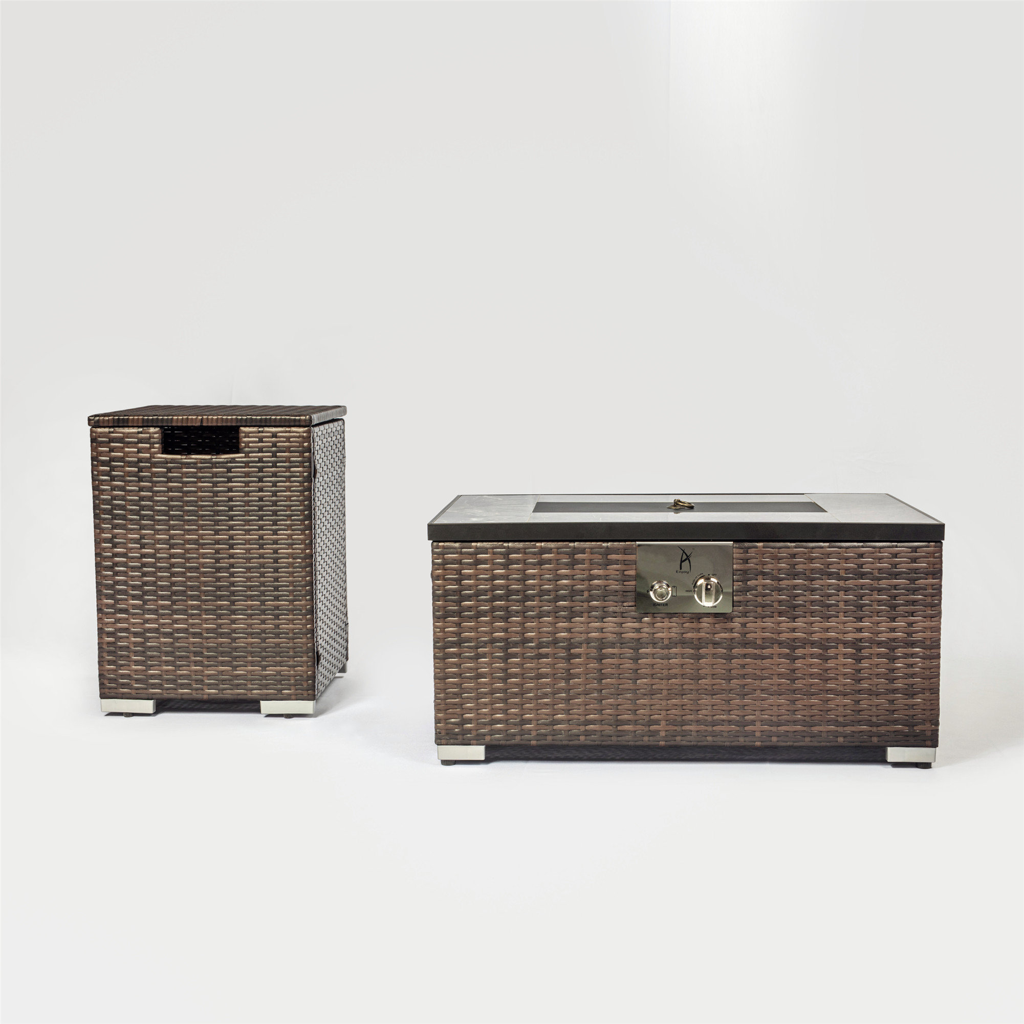 ling Propane Tank Cover Gas Bottle Cover Outdoor Wicker Gas Cylinder ...