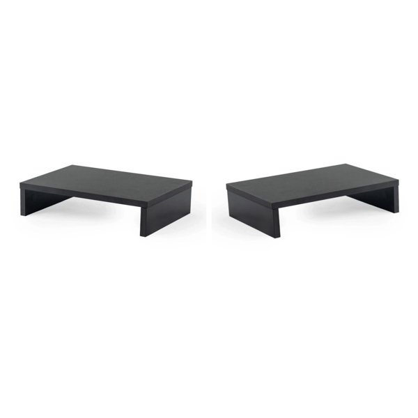 17 Stories Shonnita Manufactured Wood Stackable Monitor Stand | Wayfair ...