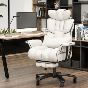 White Office Chairs You'll Love | Wayfair