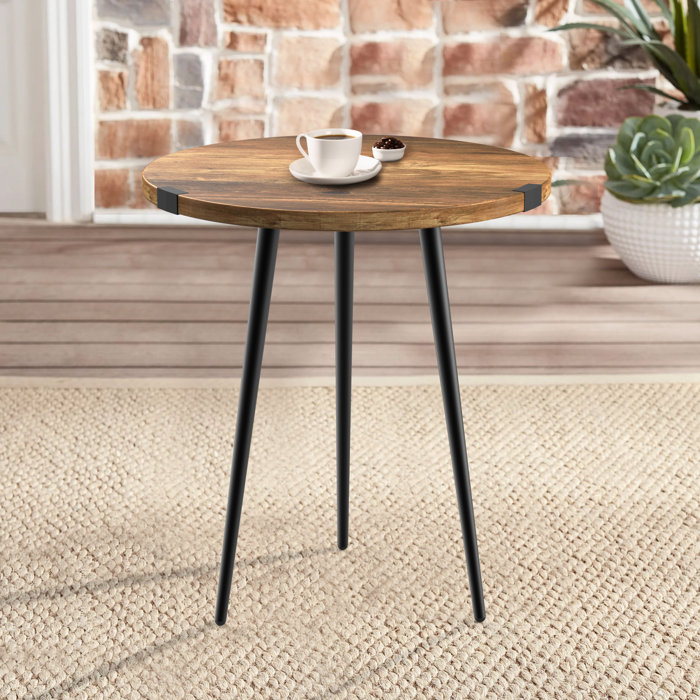 Corrigan Studio® Chantay Round End Table with 3 Legs & Reviews | Wayfair