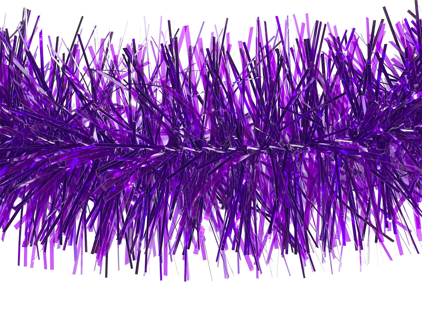 The Holiday Aisle® 20' Metallic Translucent Garland | Wayfair