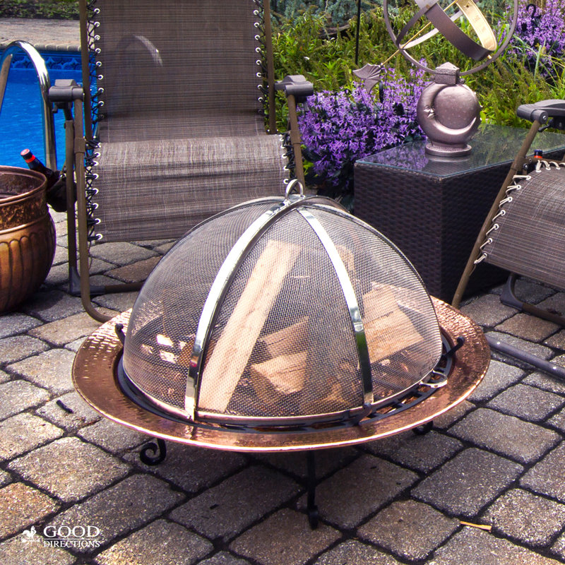 Good Directions Stainless Steel Fire Pit Spark Screen & Reviews | Wayfair