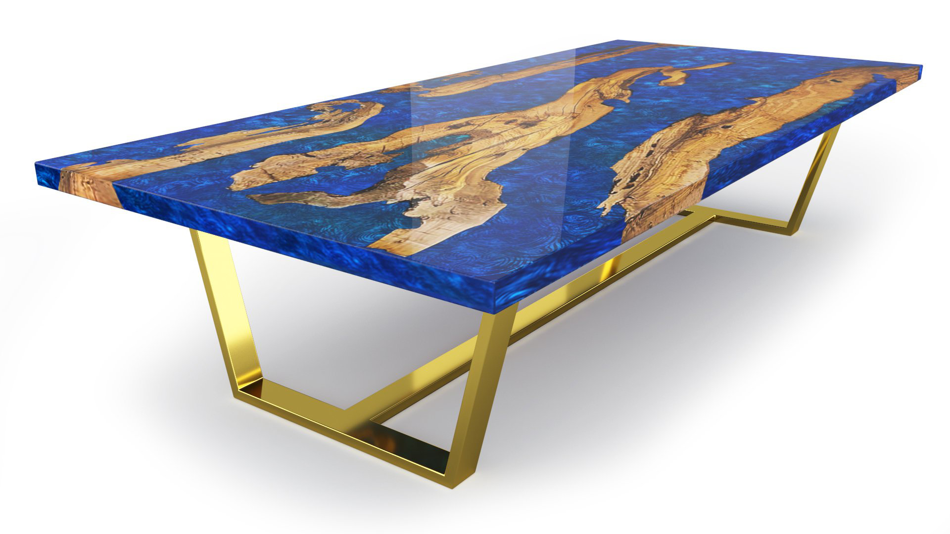 Arditi Collection Morano Solid Wood Sled Coffee Table | Wayfair