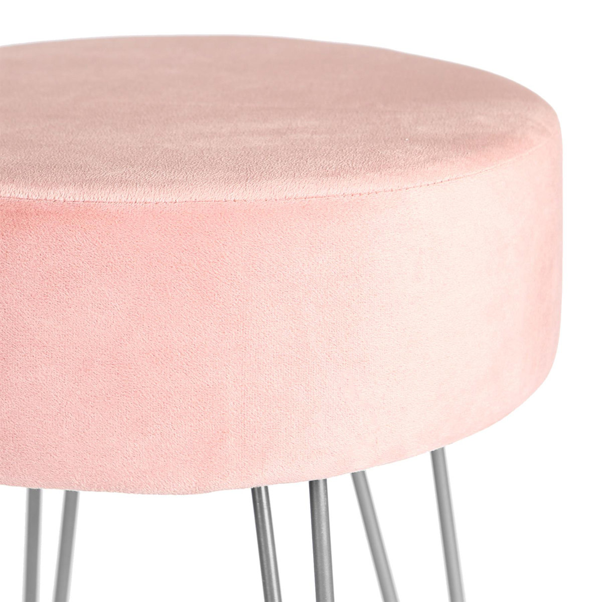 Harbour Housewares Round Velvet Footstools - Pack of 2 | Wayfair.co.uk