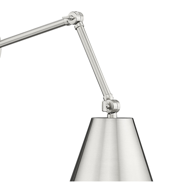 Trent Austin Design® Alysa Steel Swing Arm Sconce & Reviews | Wayfair