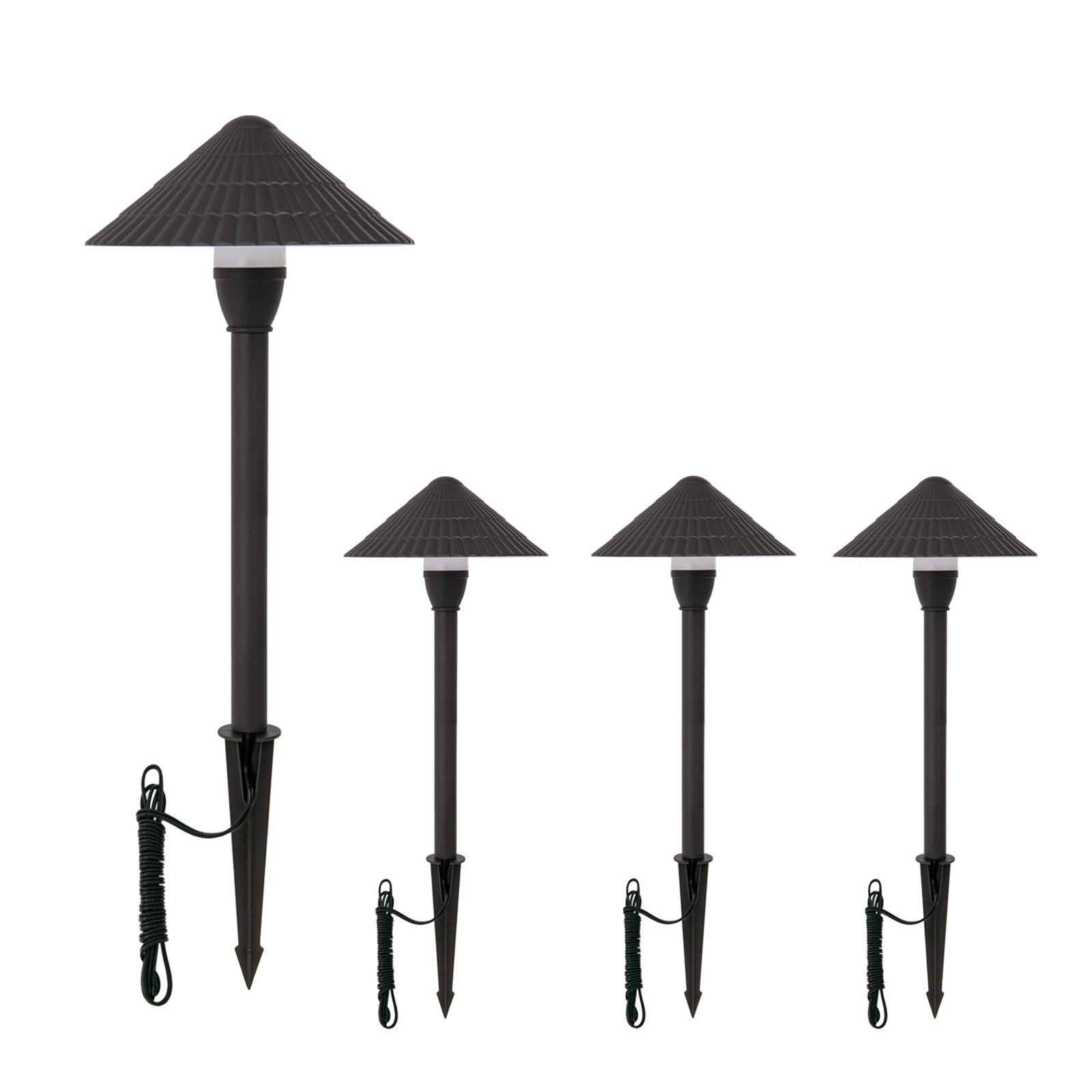 Sofiton Oil Rubbed Bronze Low Voltage Integrated LED Aluminum Pathway ...