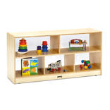 Jonti-Craft® 2 Compartment Manufactured Wood Shelving Unit | Wayfair
