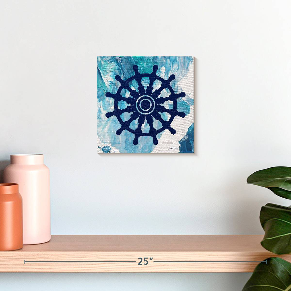 Breakwater Bay Abstract Ocean VI | Wayfair