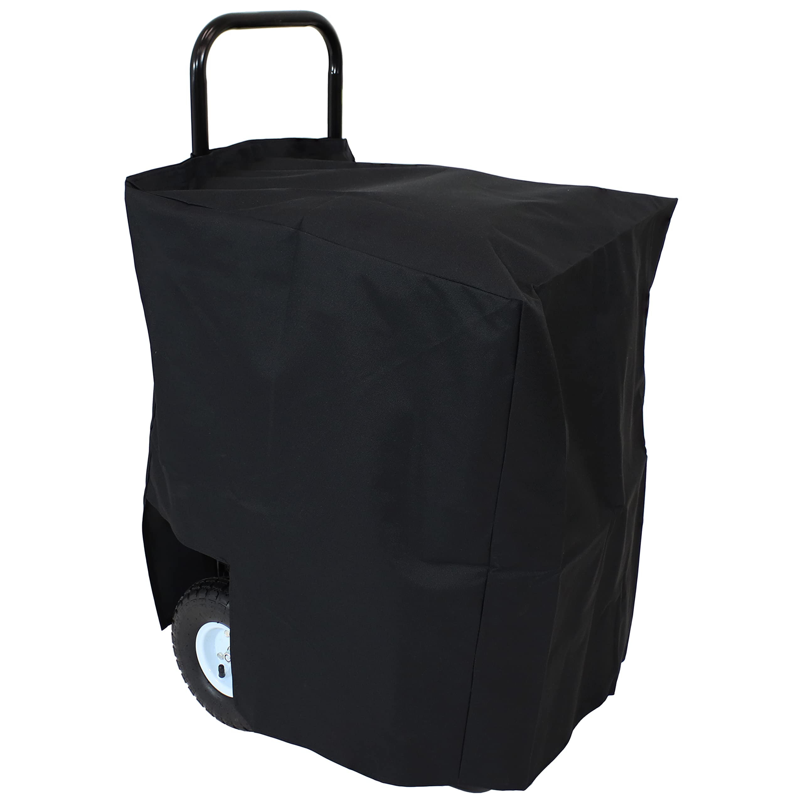 Arlmont & Co. Heavy Duty Log Caddy With Pneumatic Wheels, Steel ...