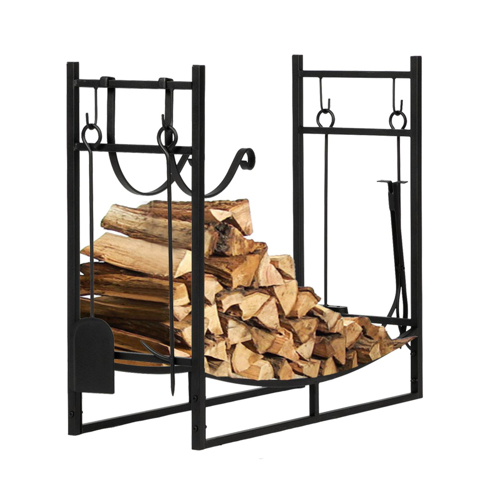 Red Barrel Studio® Herschal Log Rack & Reviews | Wayfair