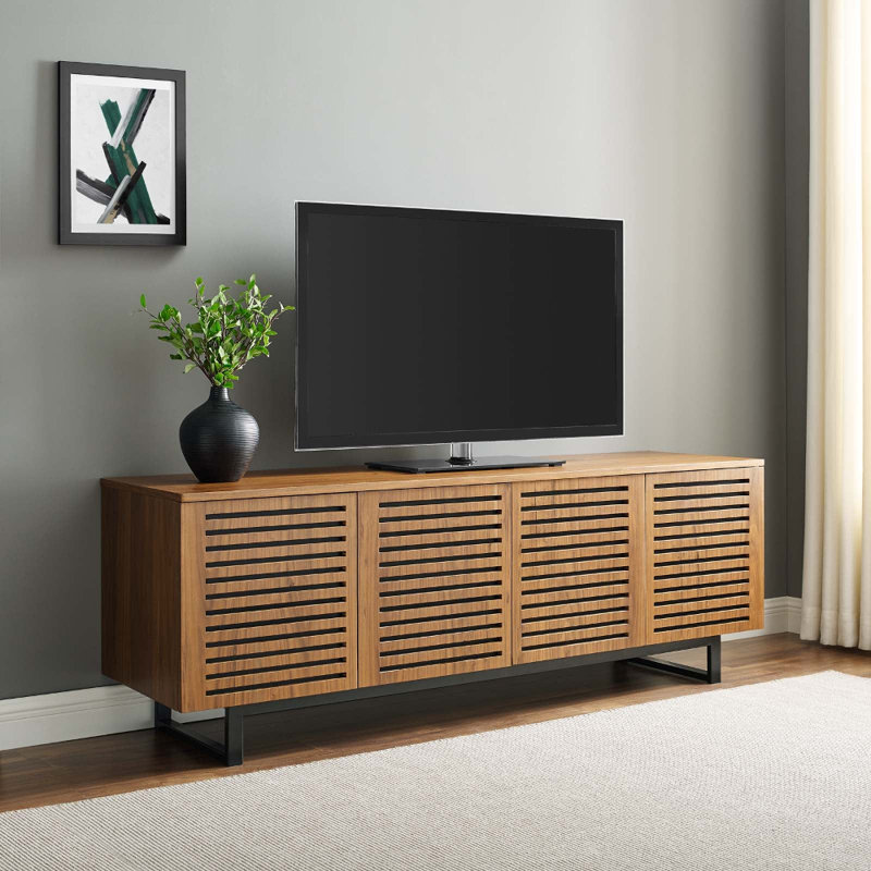 Modway Parker Wood Walnut, 73" TV Stand & Reviews | Wayfair