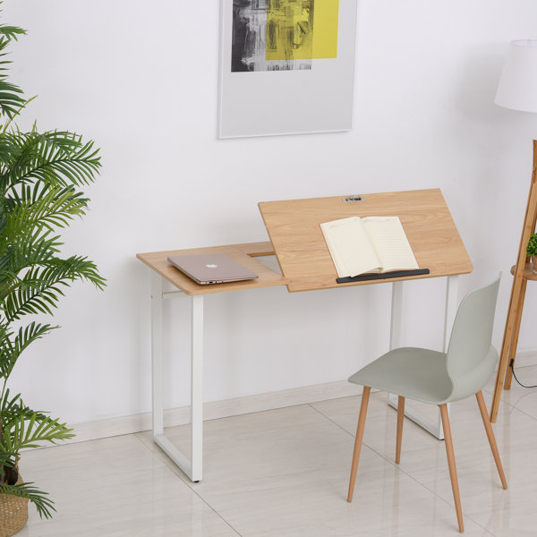 Ebern Designs Alenda Desk & Reviews | Wayfair