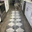 Latitude Run® Delucia Geometric Gray/Beige Area Rug & Reviews | Wayfair