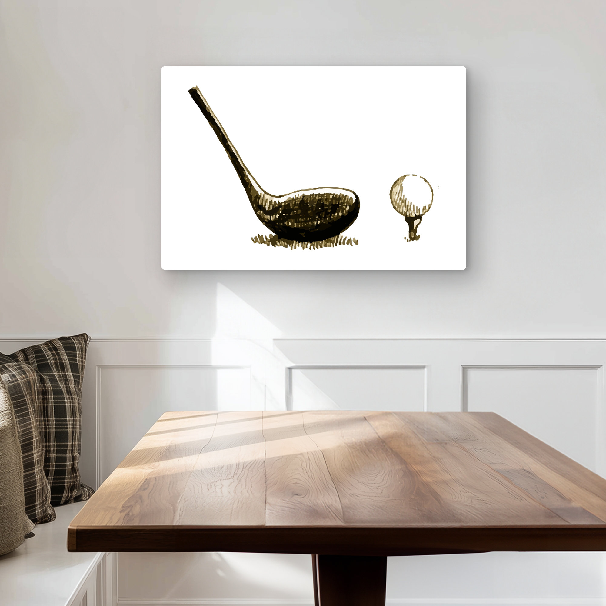 Begin Edition International Inc. Illustration of a Golf Club - Metal ...