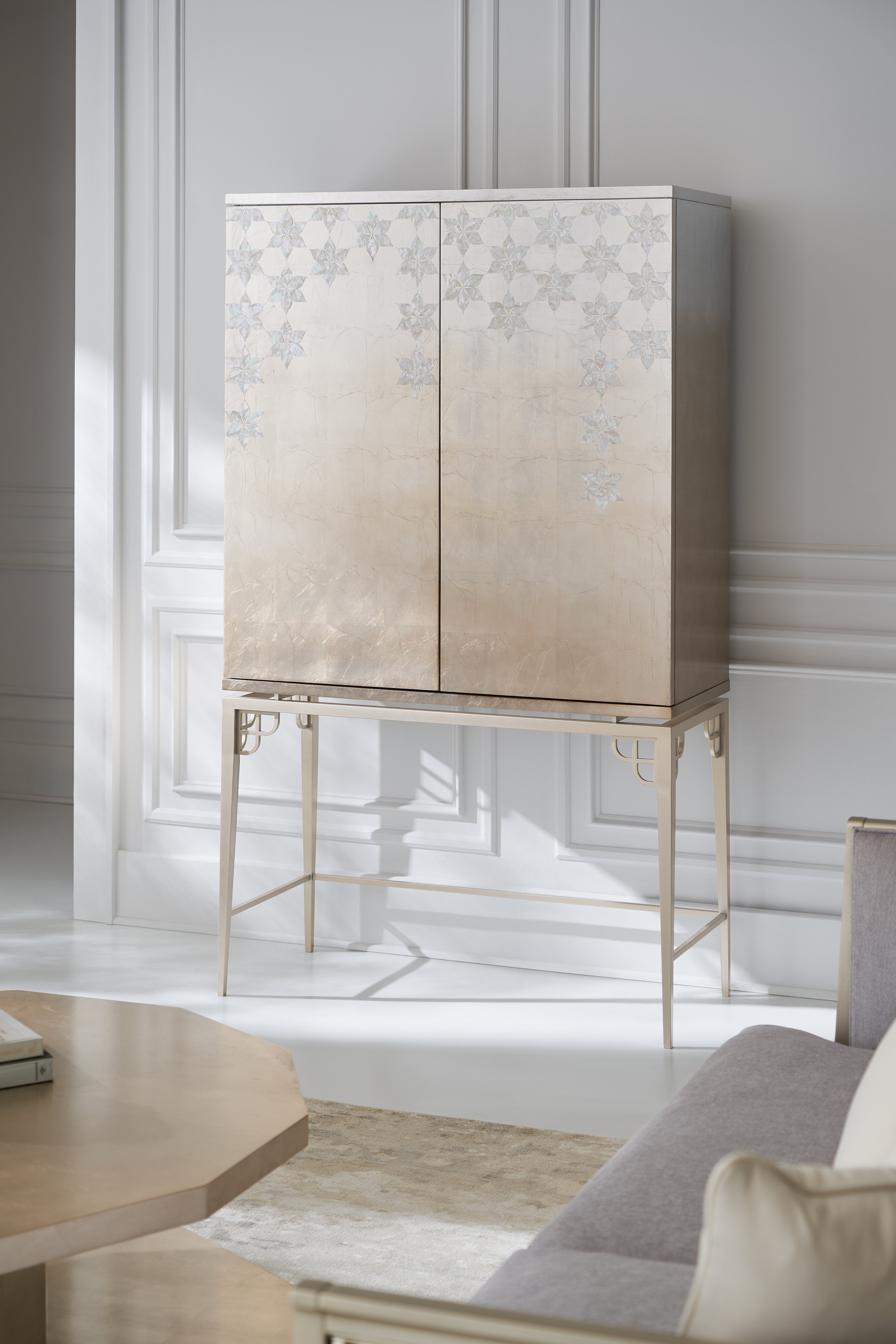 Caracole Oleander Bar Cabinet | Wayfair