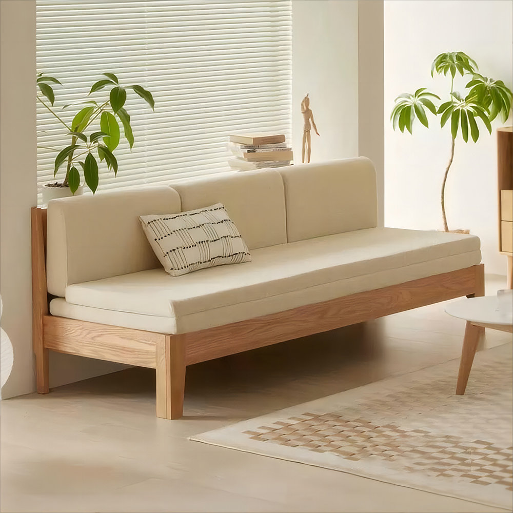 RISVOL Imitation hemp Standard Sofa bed cushion couch | Wayfair