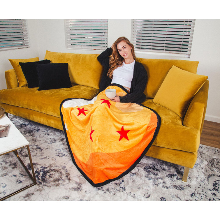 Just Funky Dragon Ball Z 4-Star Throw | Wayfair