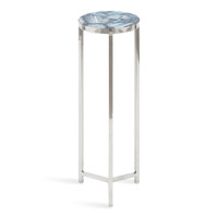 Wrought Studio™ Round Metal and Stone Drink Table & Reviews | Wayfair