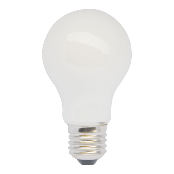 Elegant Lighting 10W 3000K LED A19 Opal white Filament bulb with 1200 ...