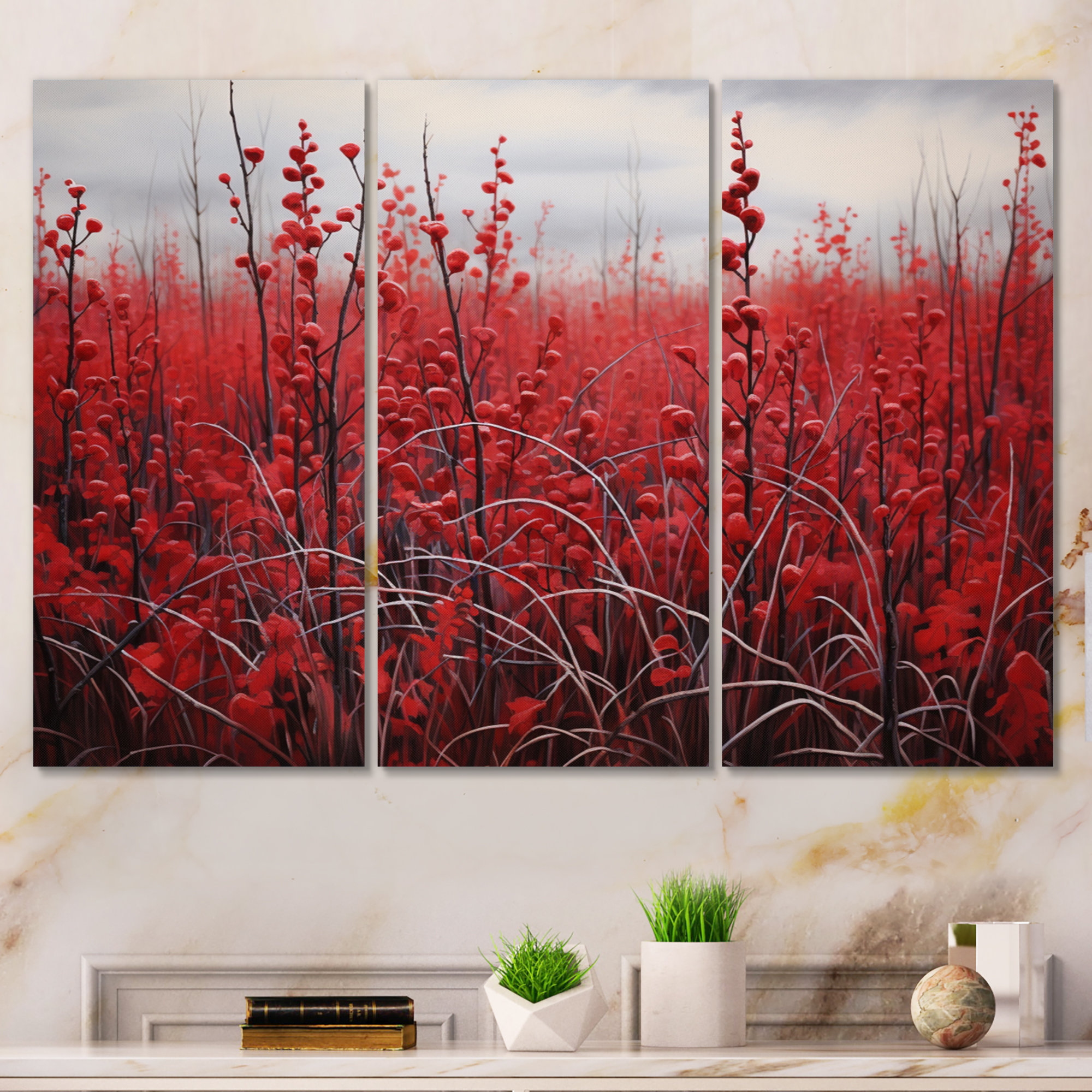 Design Art Canada Canadian Tundra I - Cities & Countries Metal Wall Art ...