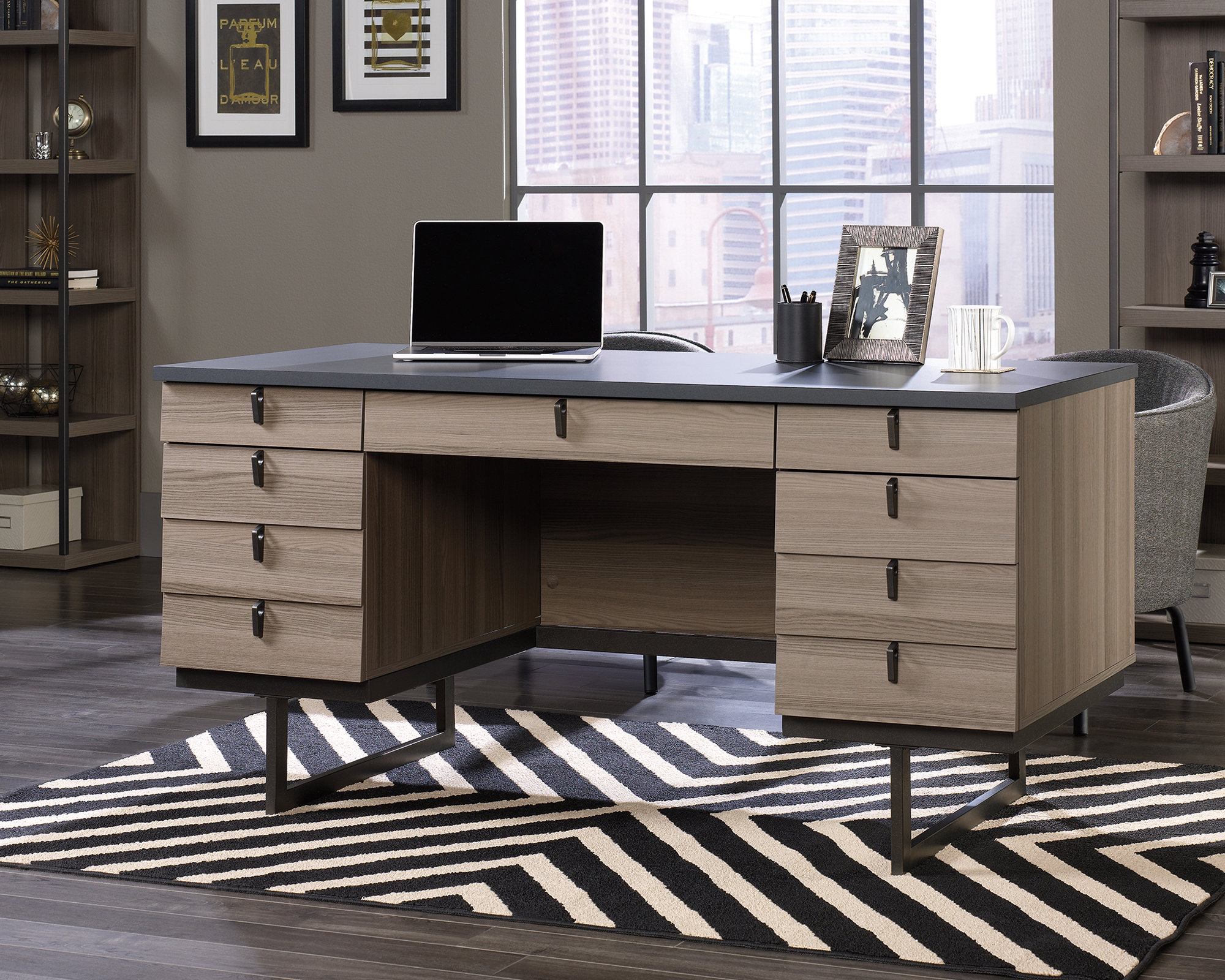 Crafters and Weavers International Lux Executive Desk Disc - Wayfair Canada