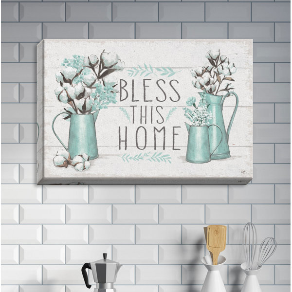 Gracie Oaks Blessed I On Canvas by Janelle Penner Painting - Wayfair Canada