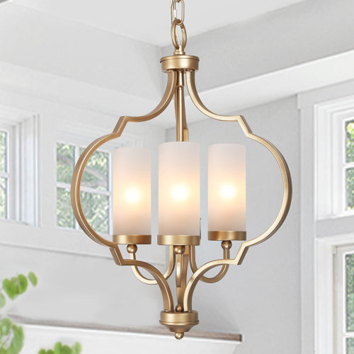 LNCHome Alexa 3-Light 14.5" W Classic / Traditional Chandelier Foyer ...