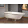Rosdorf Park Jalivia 54'' x 30'' Freestanding Soaking Cast Iron Bathtub ...