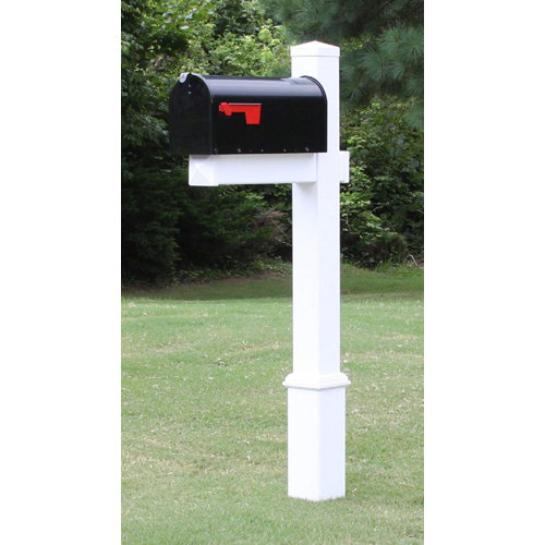 4EverProducts Johnson Decorative Post Mounted Mailbox & Reviews | Wayfair
