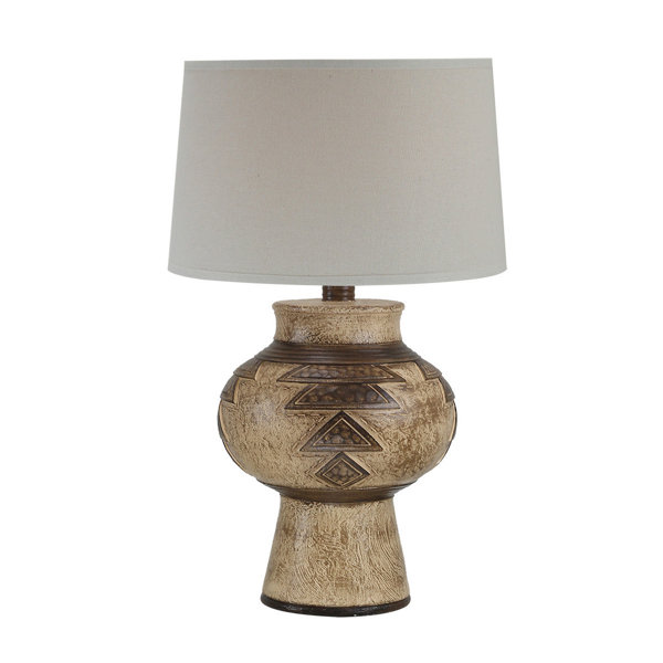 Foundry Select Sihonn Hydrocal Table Lamp | Wayfair