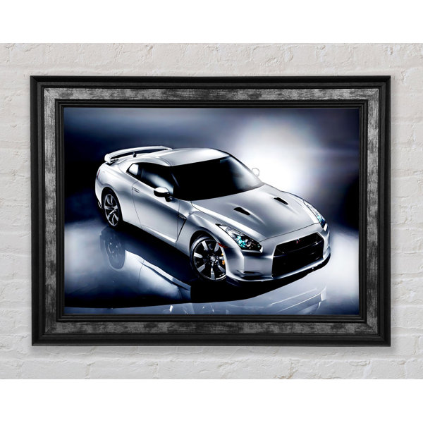 Bright Star Nissan Skyline Silver - Single Picture Frame Art Prints ...