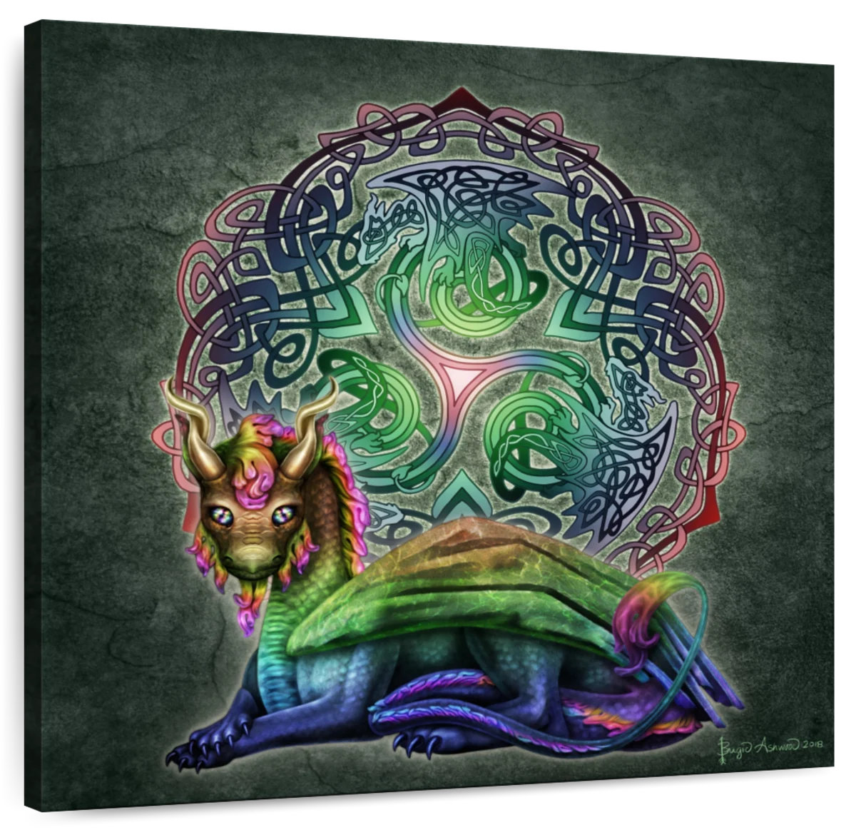 Elephant Stock Celtic Totem Dragon | Wayfair