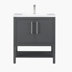 Sand & Stable Jewell 30'' Single Bathroom Vanity with Ceramic Top ...