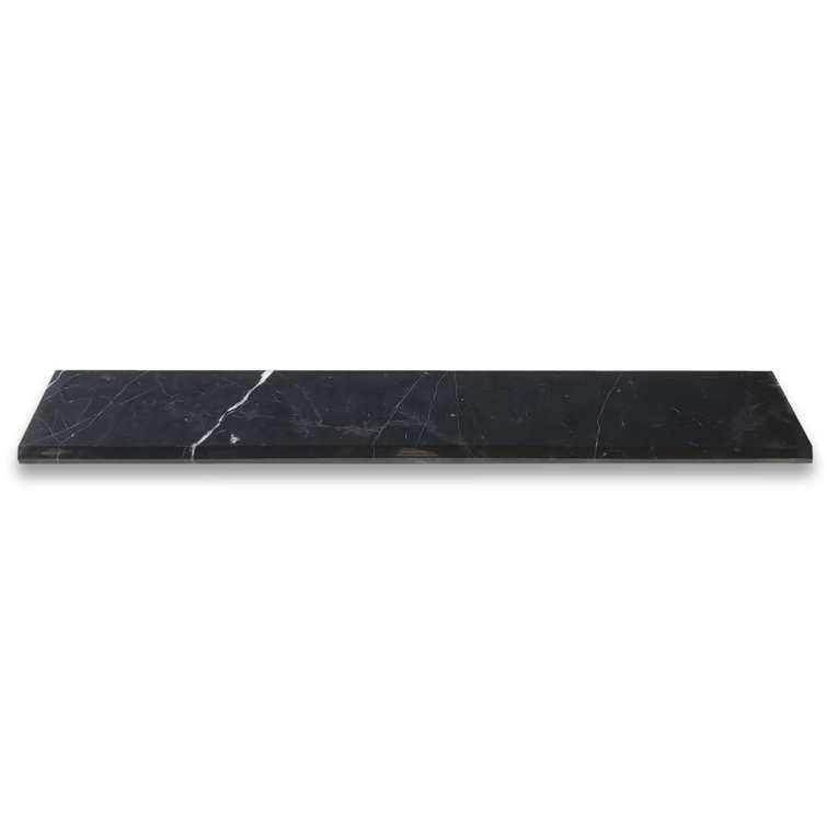 Marble Online Nero Marquina Black Marble 6X36 Transition Saddle ...