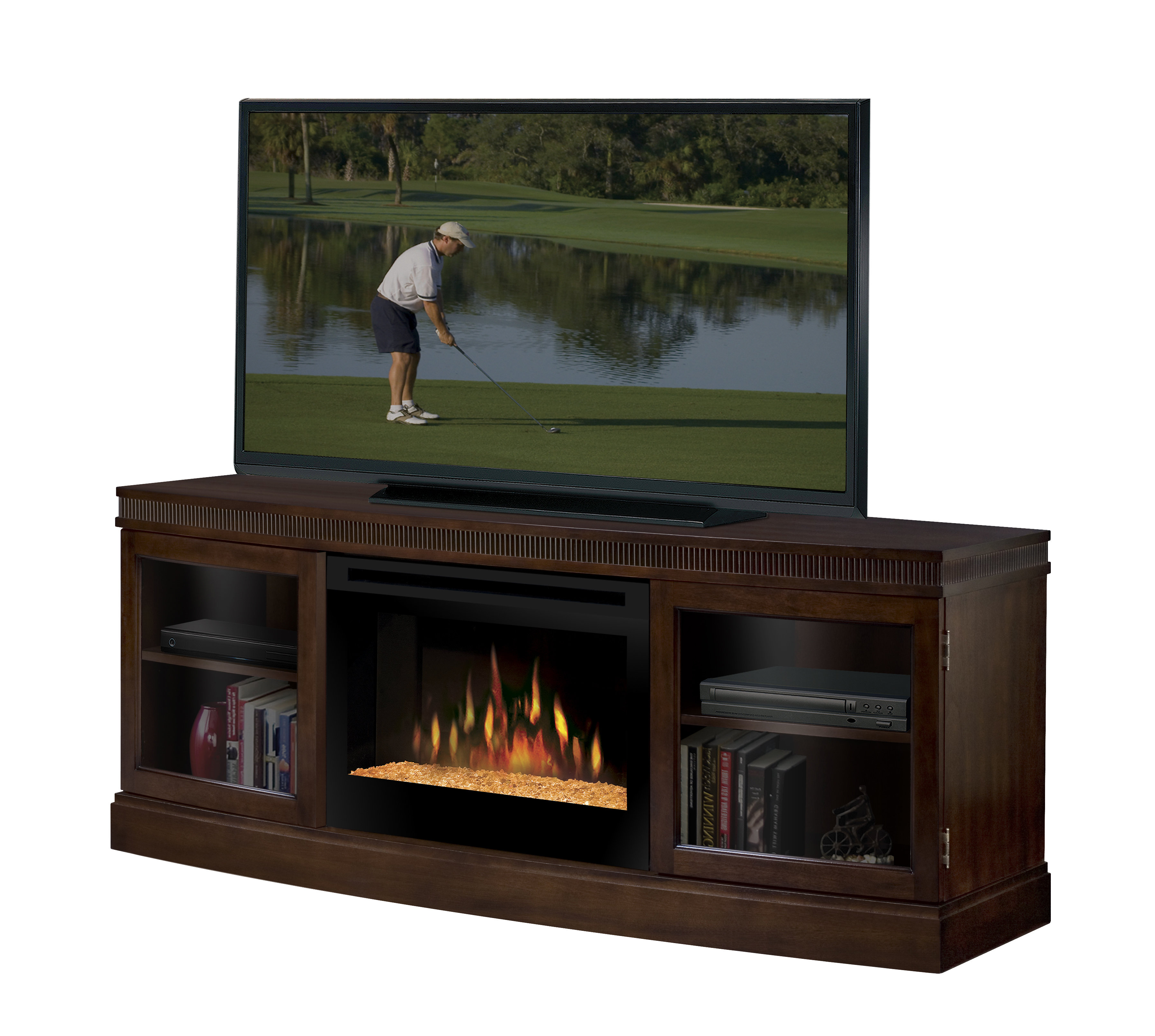 Dimplex Wickford TV Stand with Electric Fireplace | Wayfair