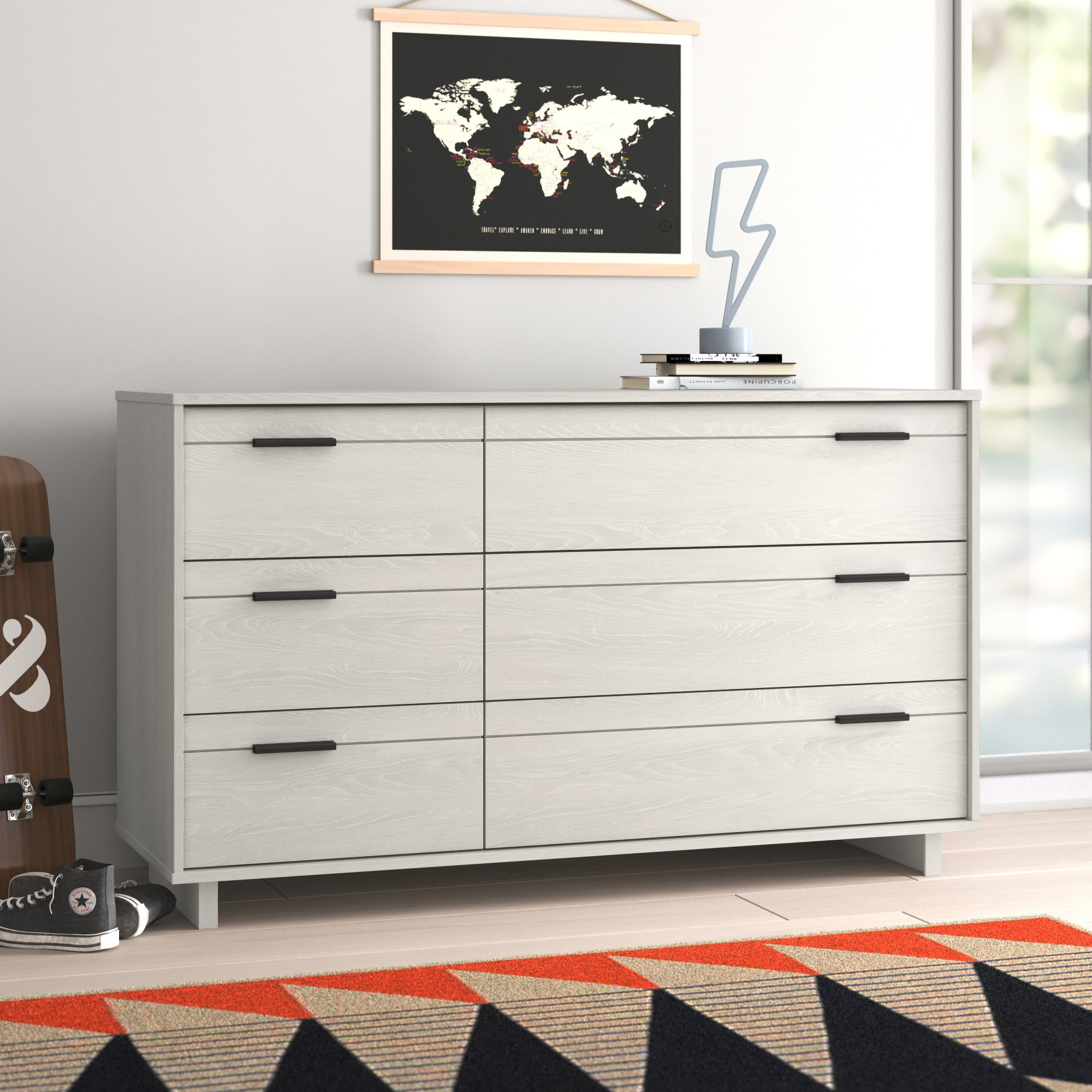 Fynn 6 Drawer Double Dresser