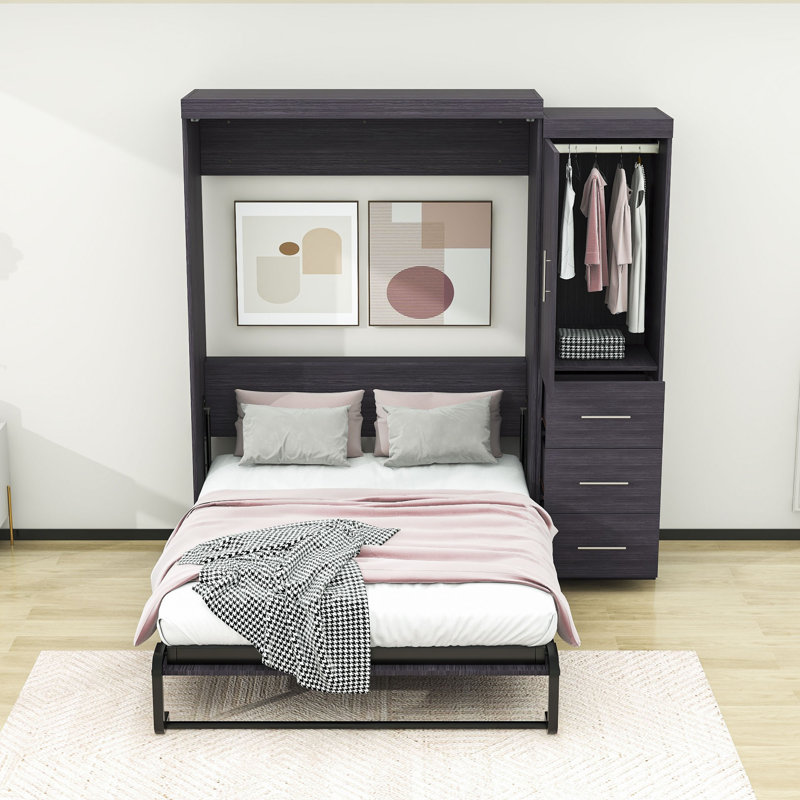 Hokku Designs Javoni Full/Double Platform 2 Piece Bedroom Set | Wayfair