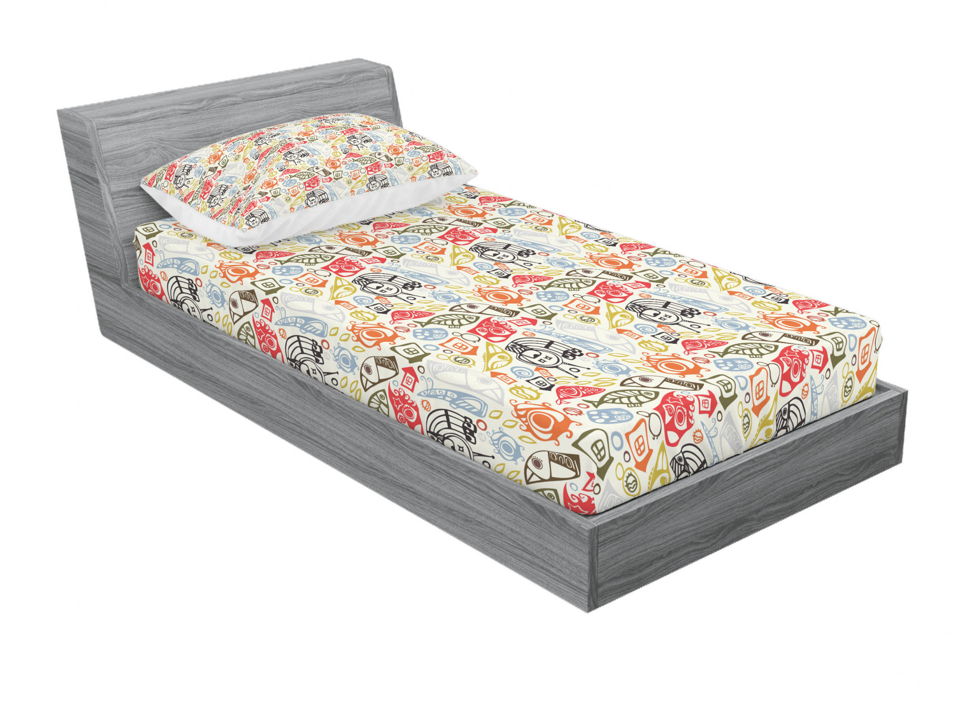 Ambesonne Funky Sheet Set | Wayfair