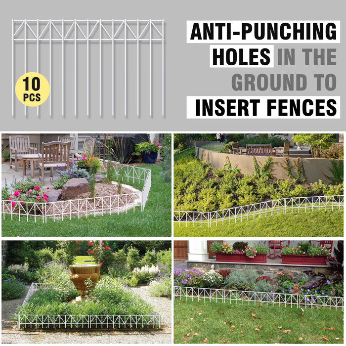EFPerfect 15'' H x 24'' W Animal Anti-digging Barrier Fence Rustproof ...