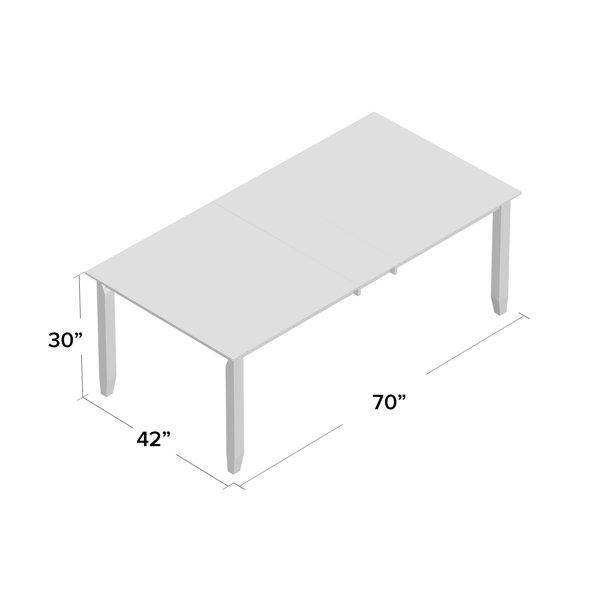 Laurel Foundry Modern Farmhouse® Karpinski Butterfly Leaf Dining Table ...
