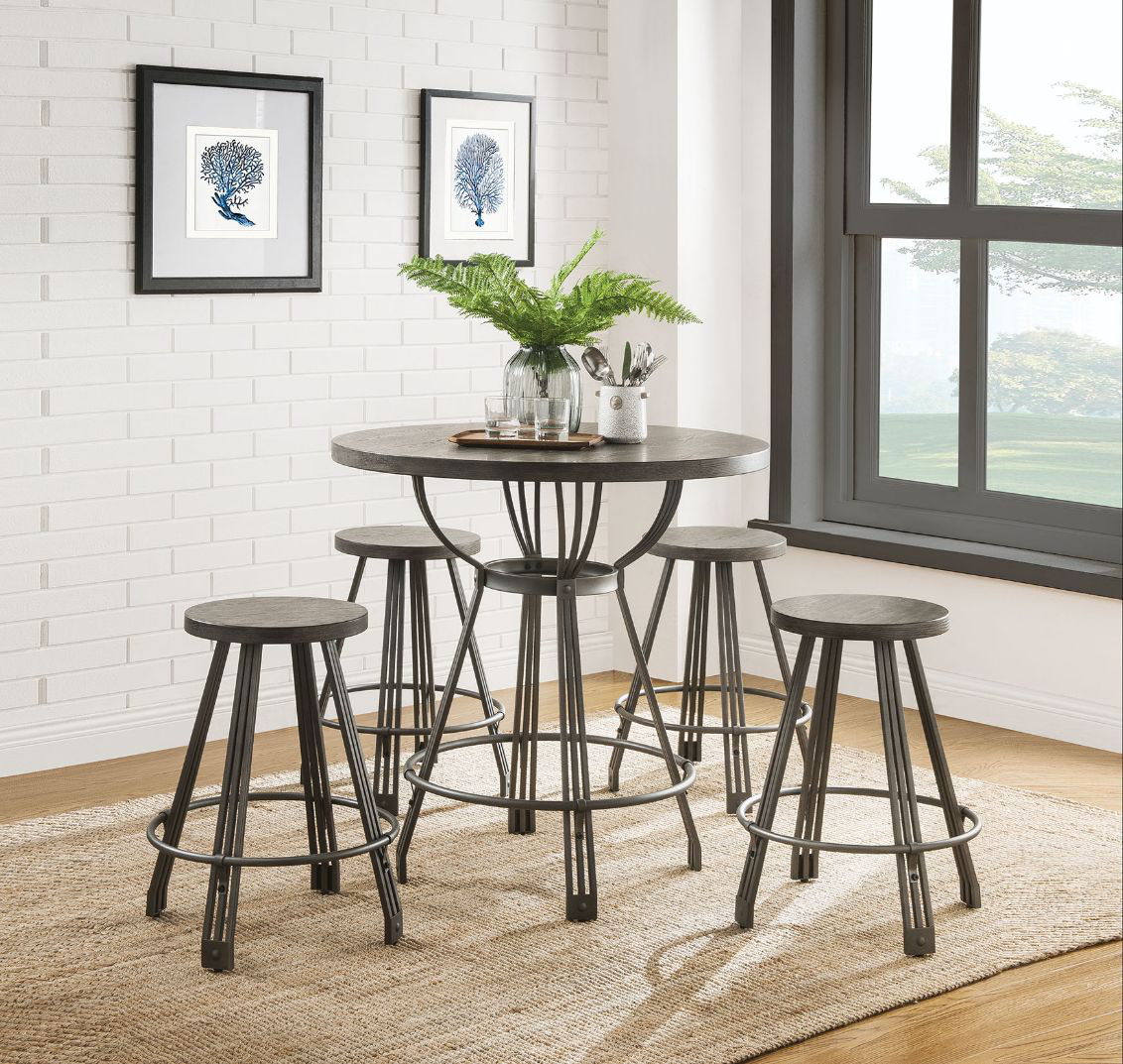 17 Stories 5 - Piece Counter Height Dining Set - Wayfair Canada