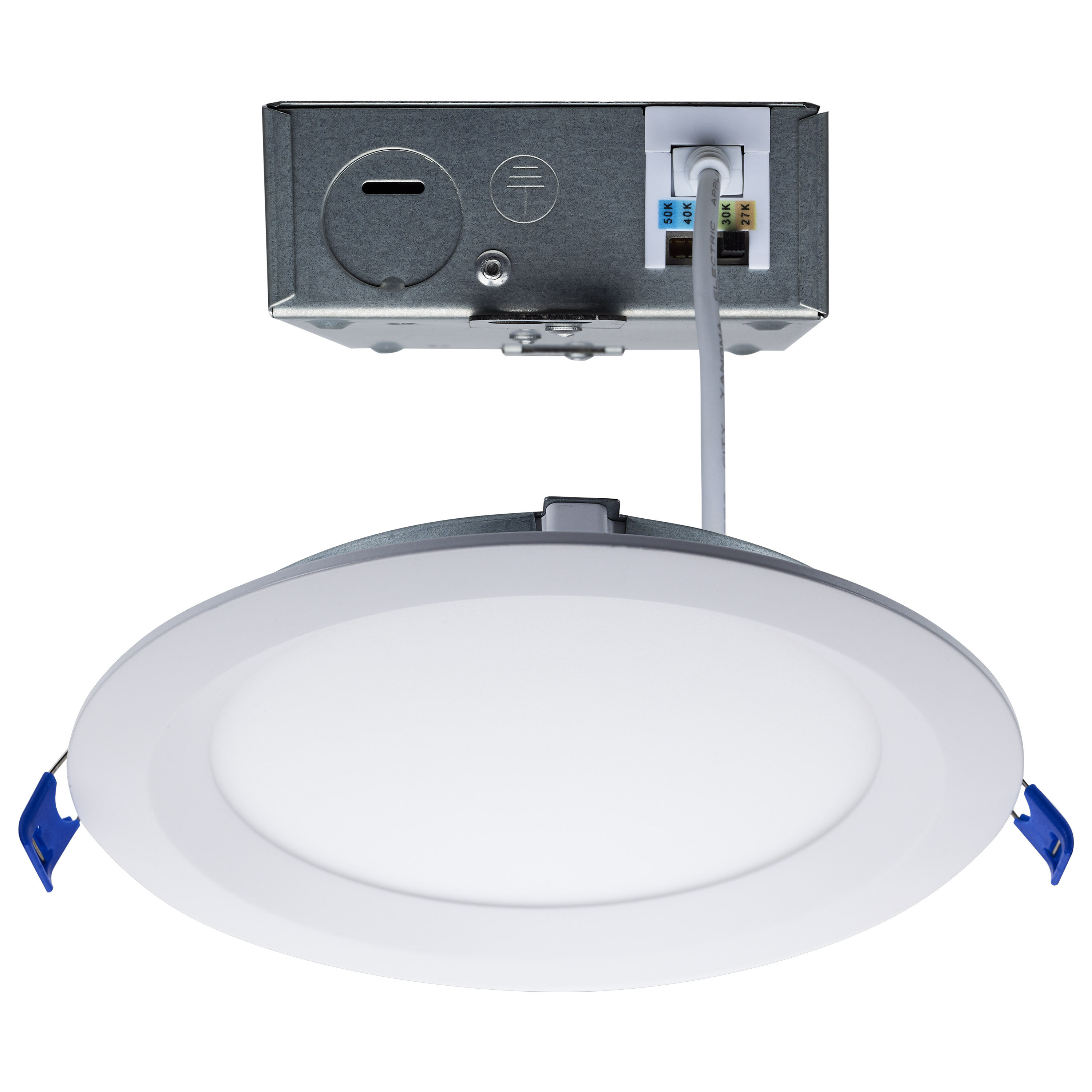 Satco 15 Watt LED Canless Low Profile Regress Baffle Downlight - 6 Inch ...