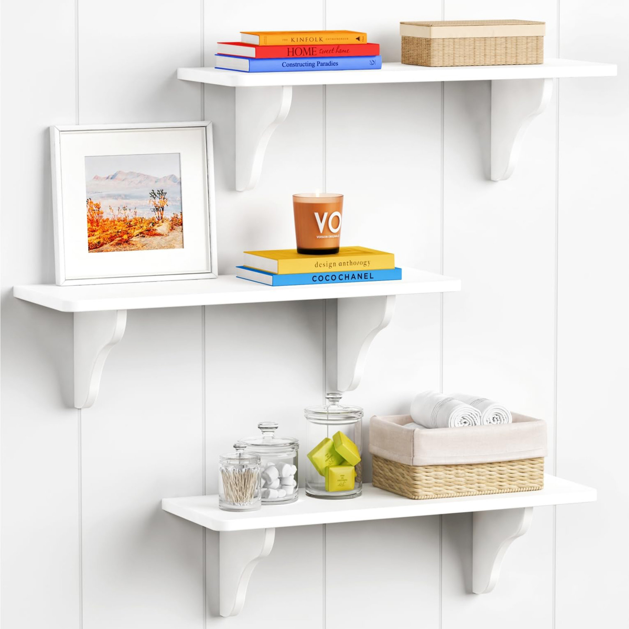 Red Barrel Studio® Decorative Floating Wall Shelves | Wayfair